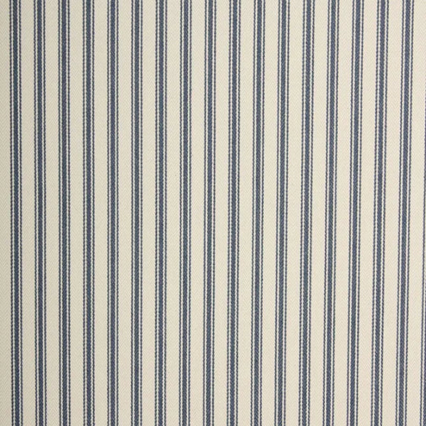 Girones Ticking Stripe Blue – The Curtain Factory Outlet