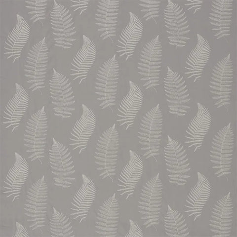 Sanderson Fern Embroidery Pebble – The Curtain Factory Outlet