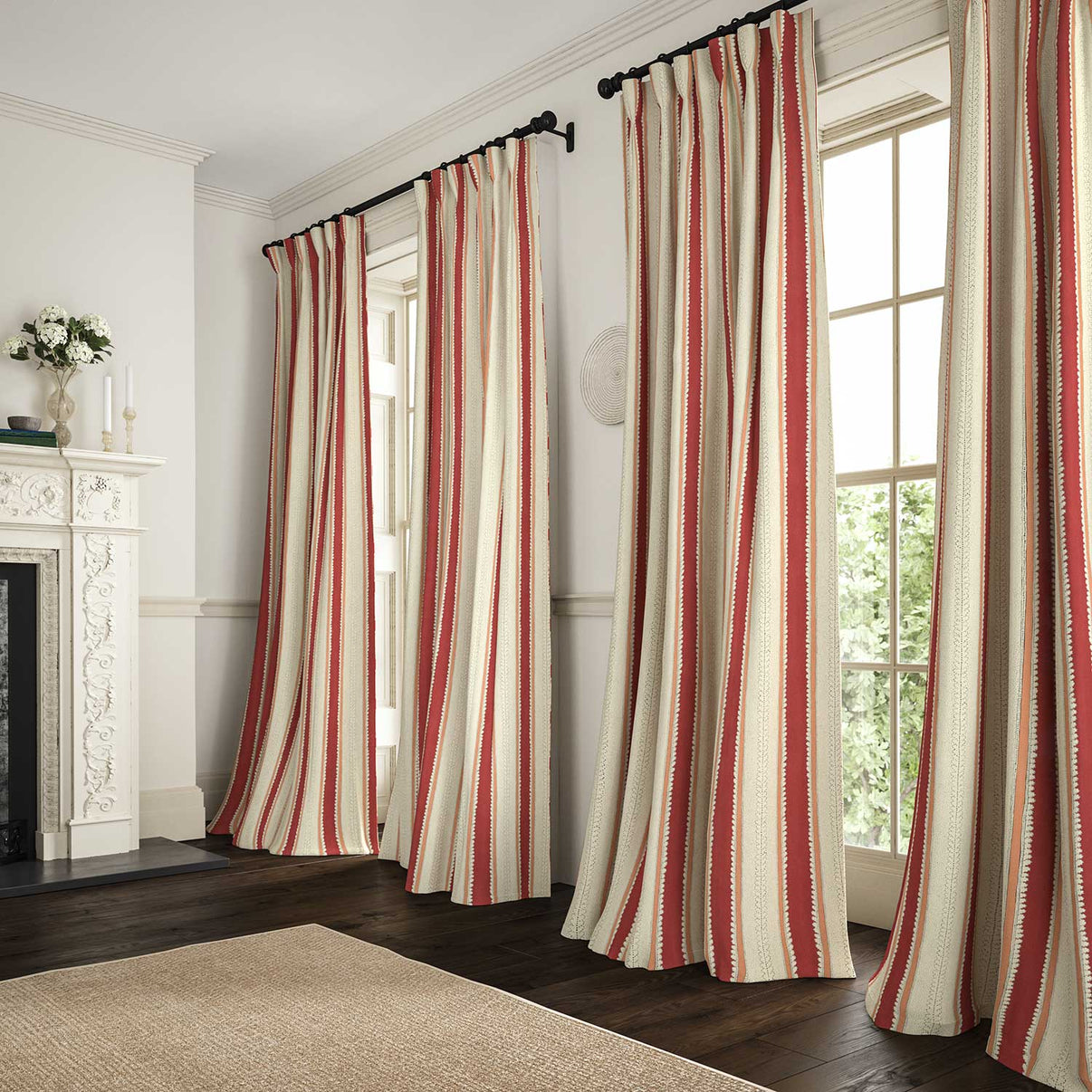 Linwood Dimity Pomegranate – The Curtain Factory Outlet