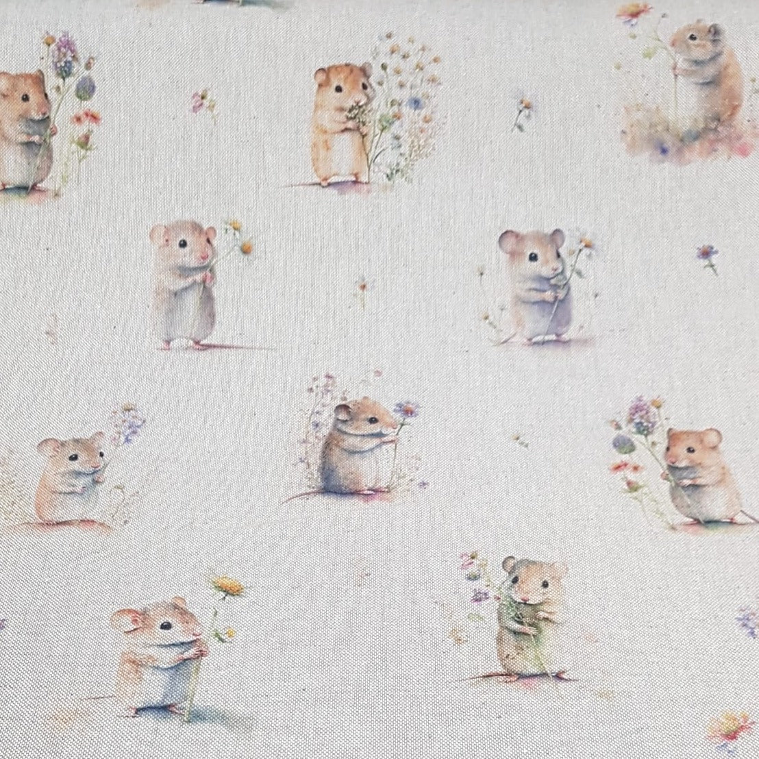Chatham Glyn Field Mice All Over – The Curtain Factory Outlet
