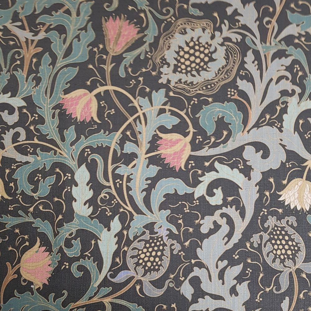 Beaufort Elizabethan English Heritage Linen Blend Fabric – The Curtain ...